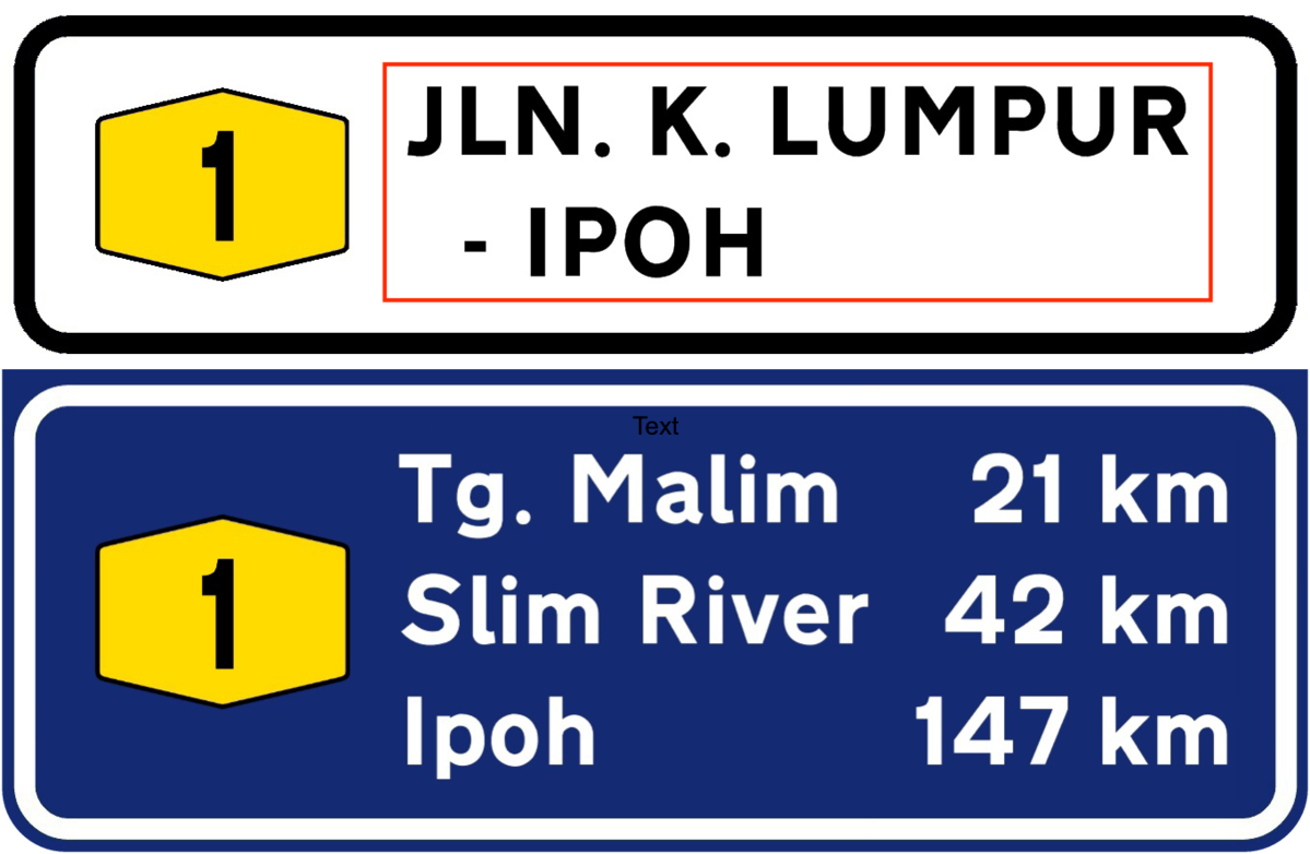 12 Meanings Of The Road Signs In Malaysia: Colours, Letters, Numbers