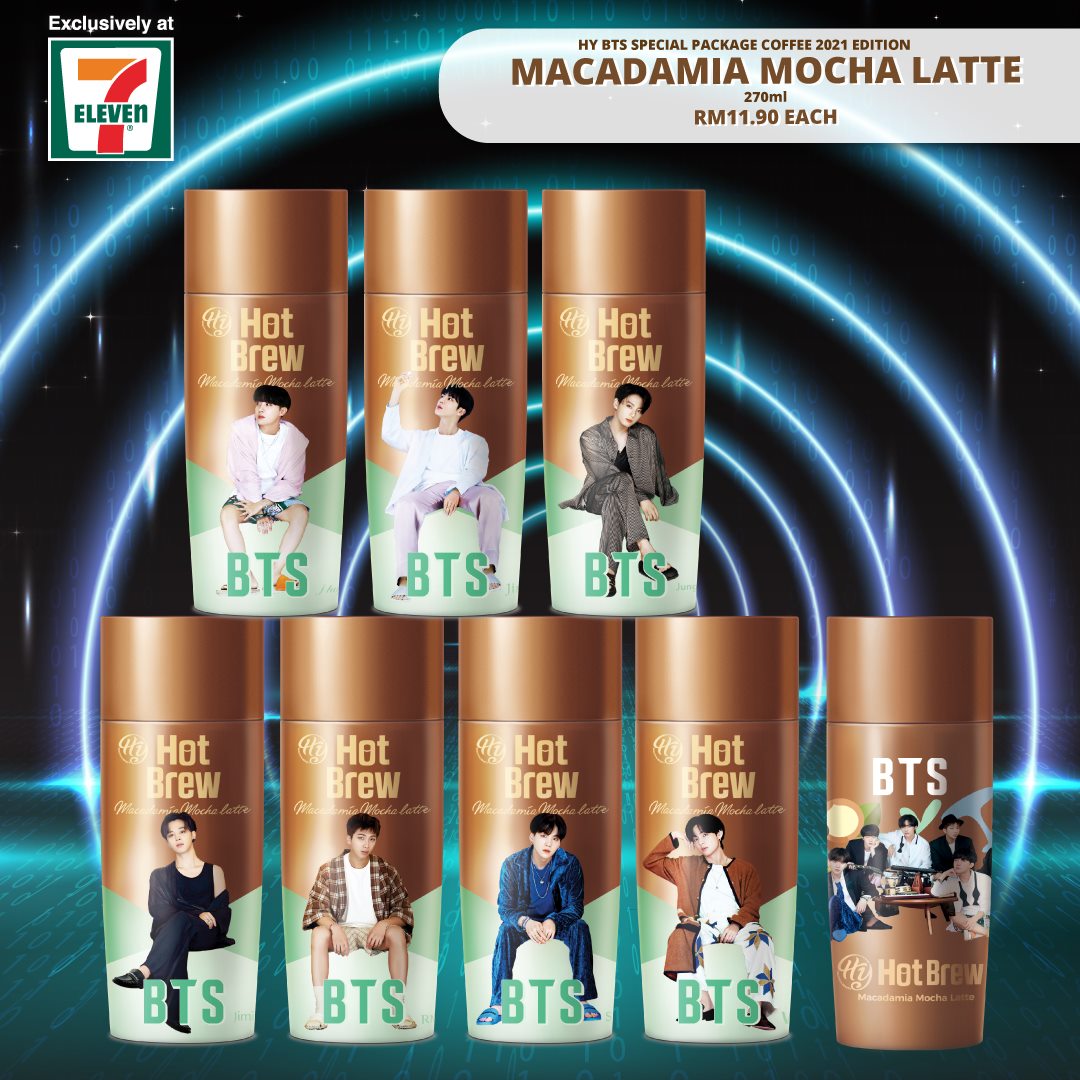 Get Your HY BTS Special Package Coffee At 7-Eleven!
