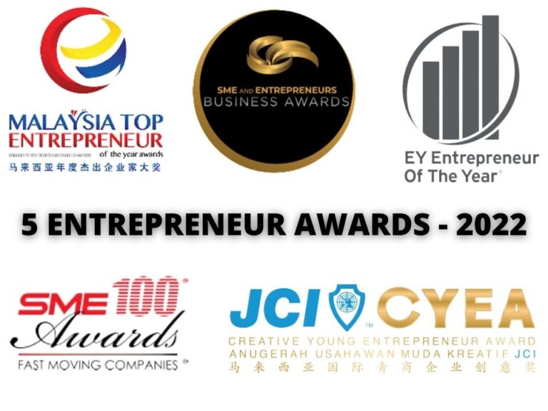 Entrepreneur Awards in Malaysia that you can try in 2022