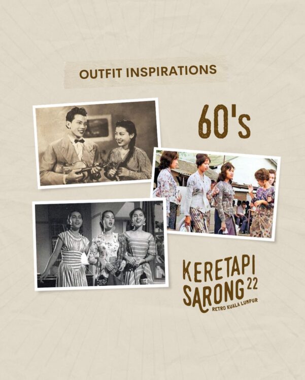 Keretapi Sarong 2022 Theme: Retro KL Outfit Ideas