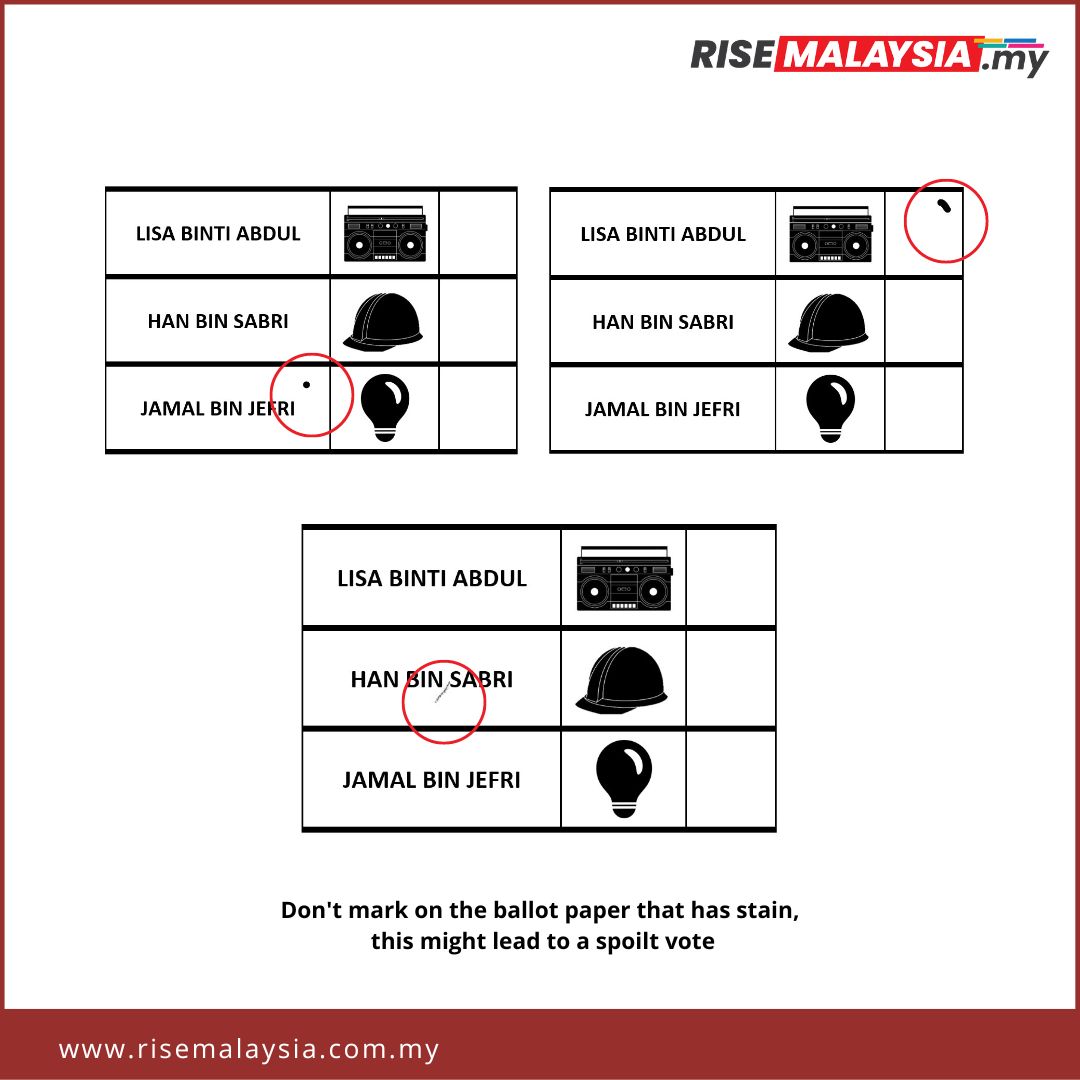 Important Ways on How To Mark Ballot Paper For PRU15 2022