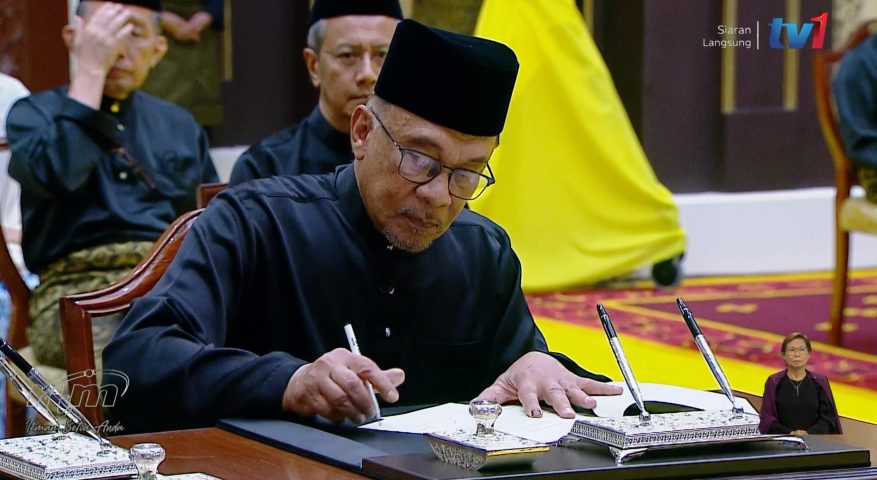 Congratulations, Malaysia 10th Prime Minister, Anwar Ibrahim