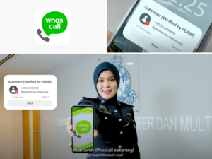 Whoscall Malaysia: PDRM's Effort in Curbing Online Frauds