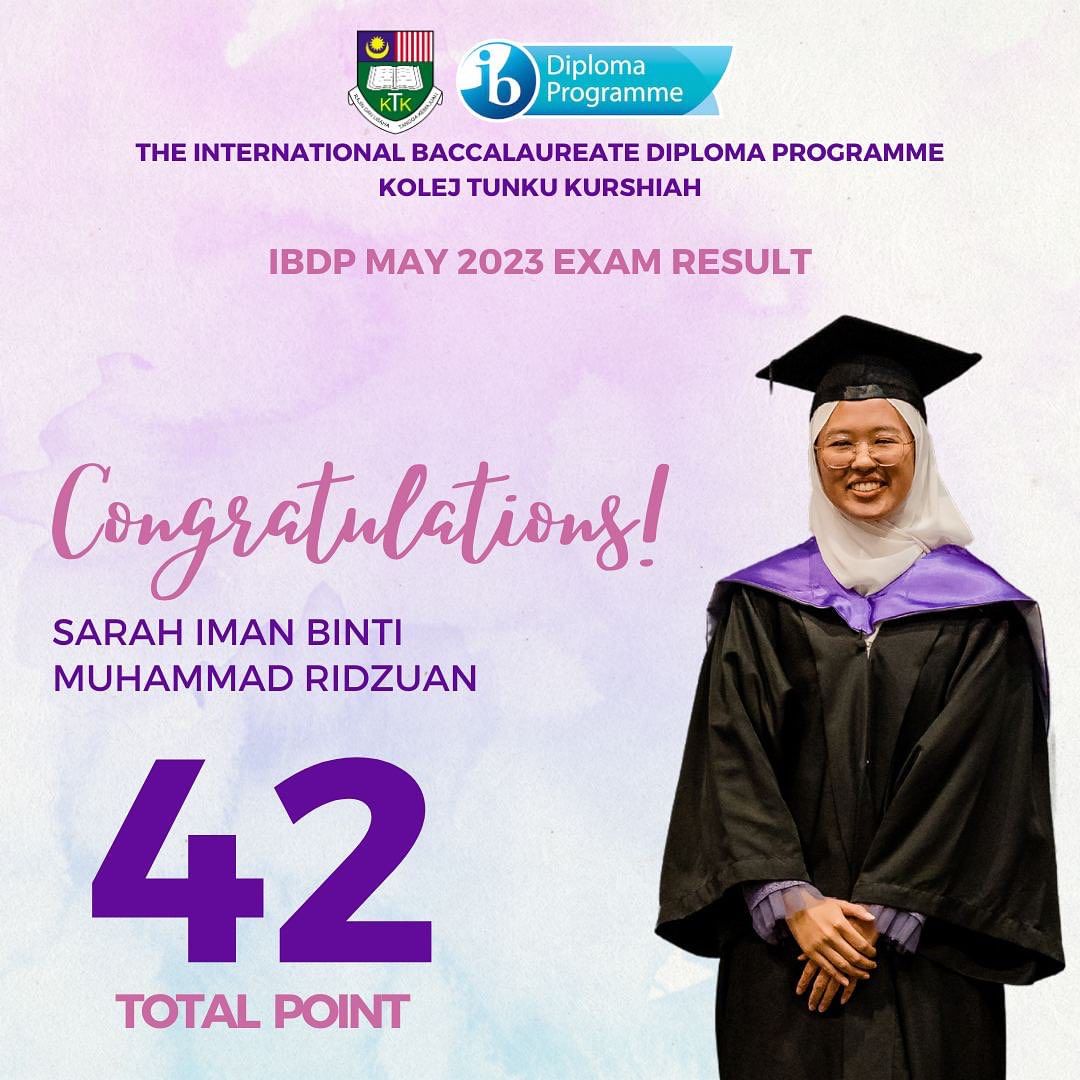 Raz Irina Mohd Razlan Scores Perfect Point In IB May 2023