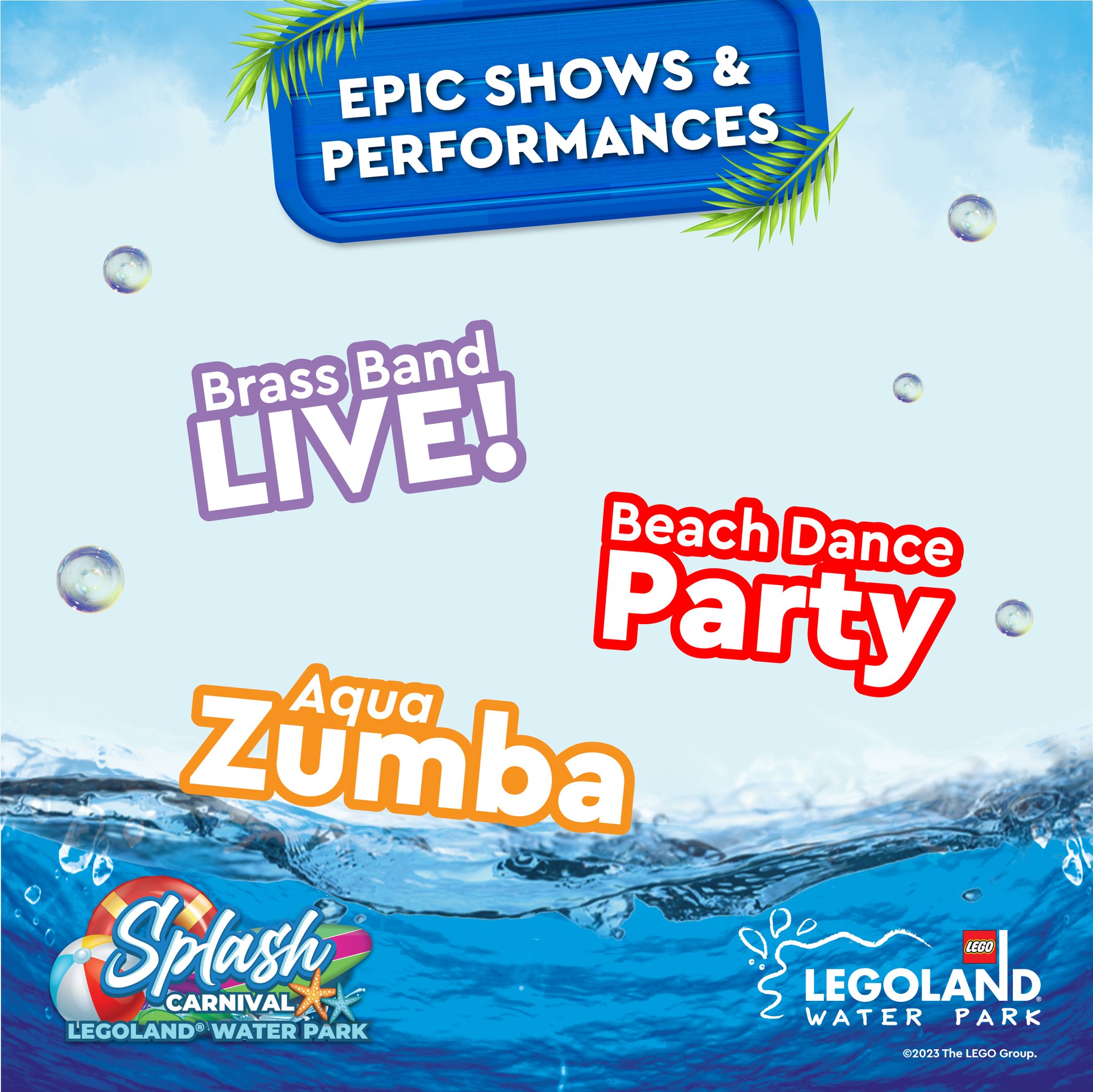 Dive Into Thrills @ LEGOLAND Water Park's Splash Carnival!