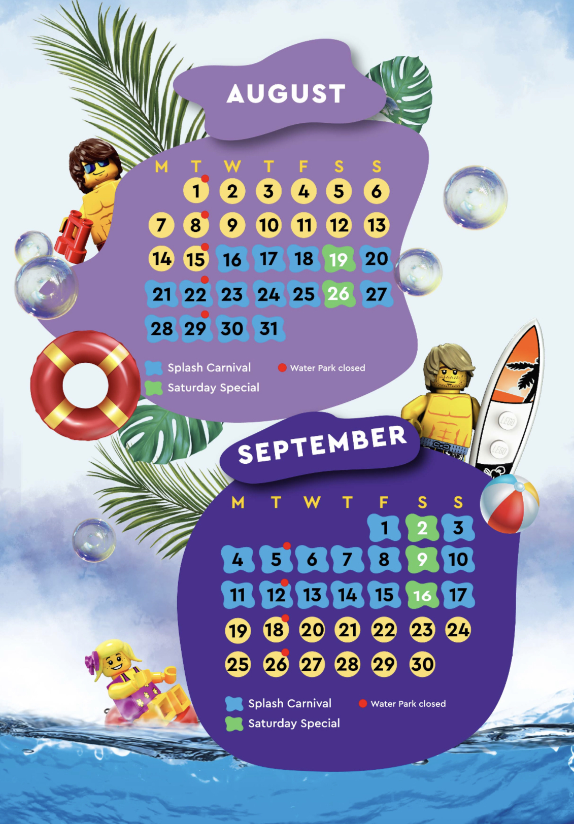 Dive Into Thrills @ LEGOLAND Water Park's Splash Carnival!