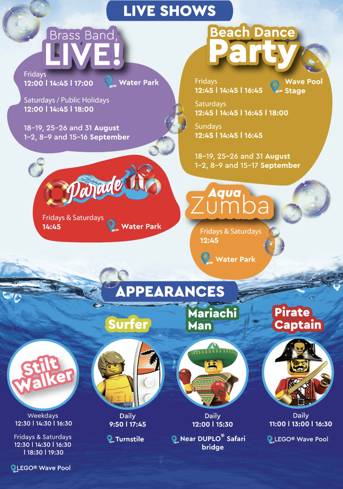 Dive Into Thrills @ LEGOLAND Water Park's Splash Carnival!