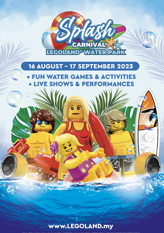 Dive Into Thrills @ LEGOLAND Water Park's Splash Carnival!