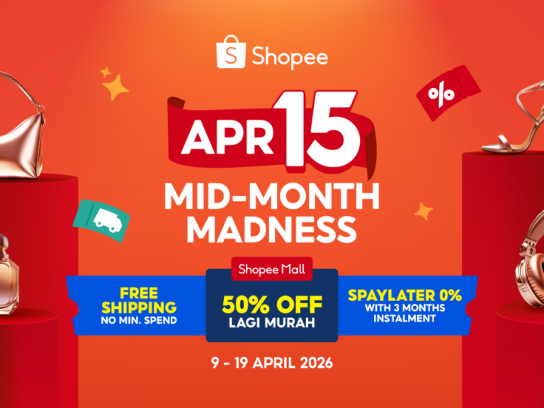 Shopee April 15 Sale Brings Big Deals and Savings